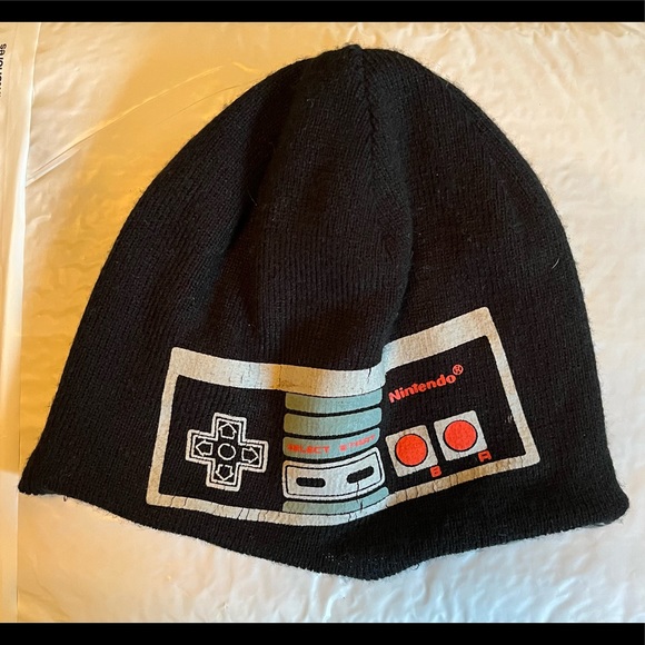 Nintendo | Accessories | Vintage Reversible Nintendo Beaniecap | Poshmark
